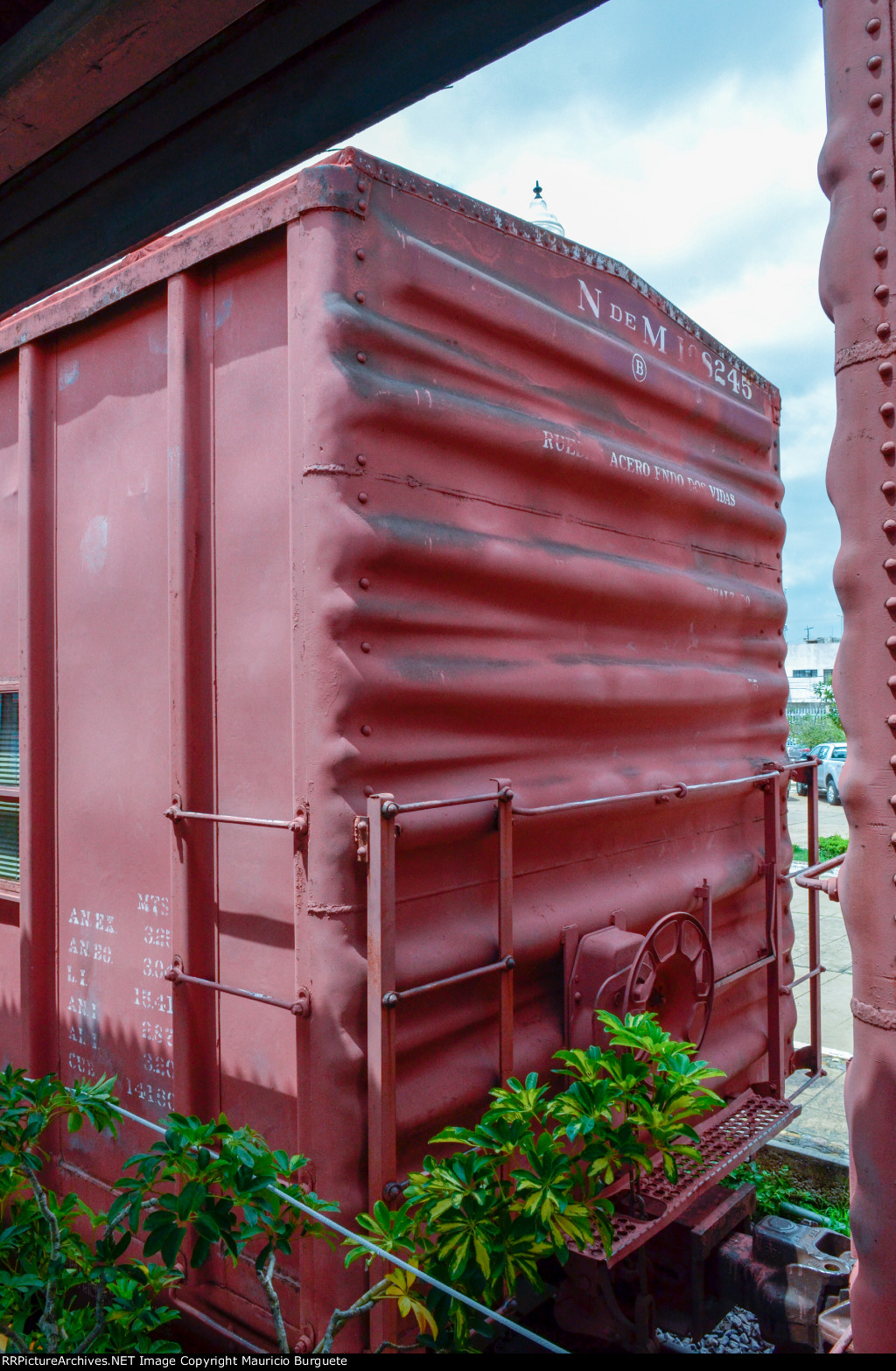 NdeM Box Car used as Offices